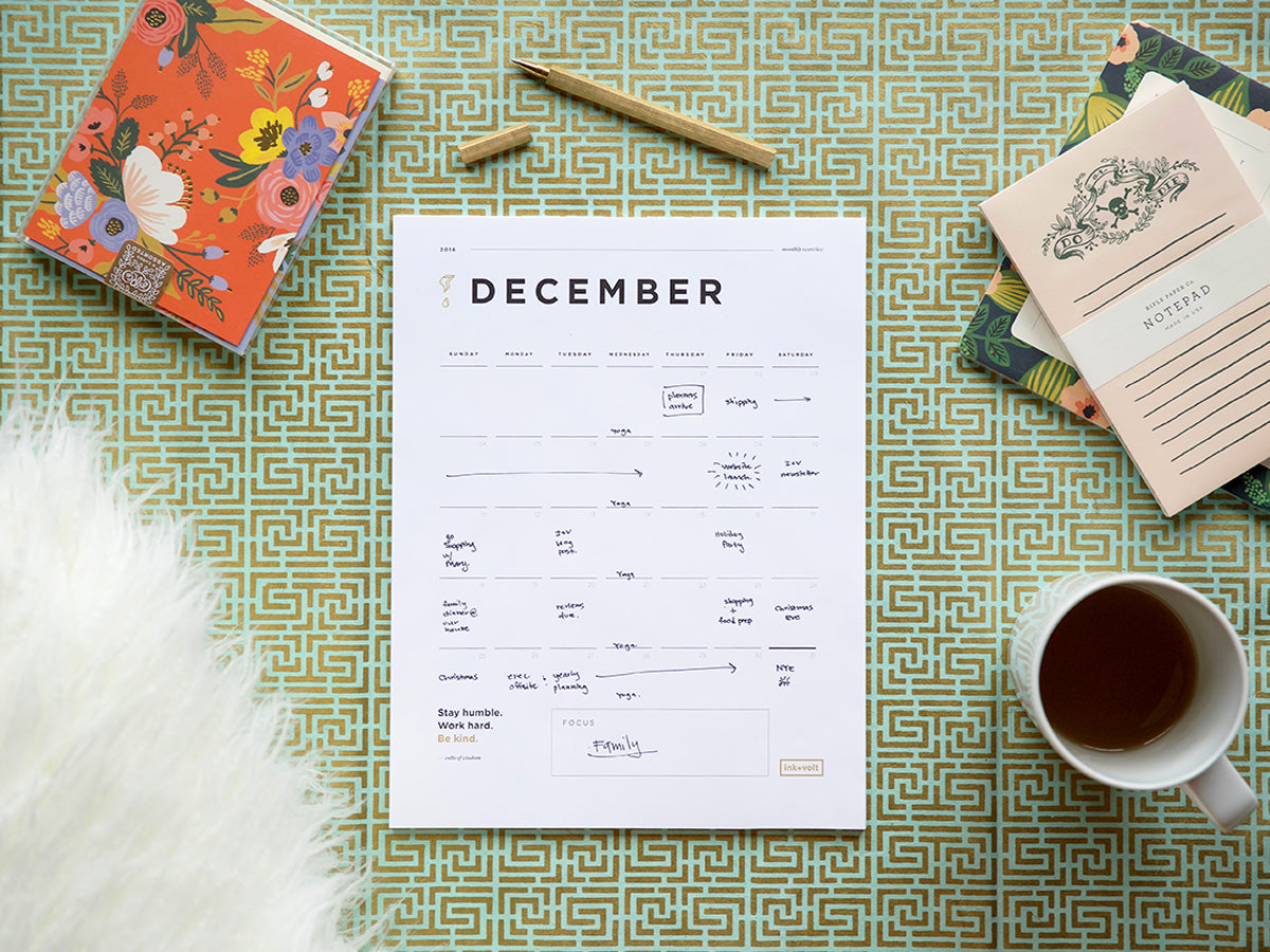 Make Next Year Count (Part 2 of 4 Yearly Planning) – Ink+Volt