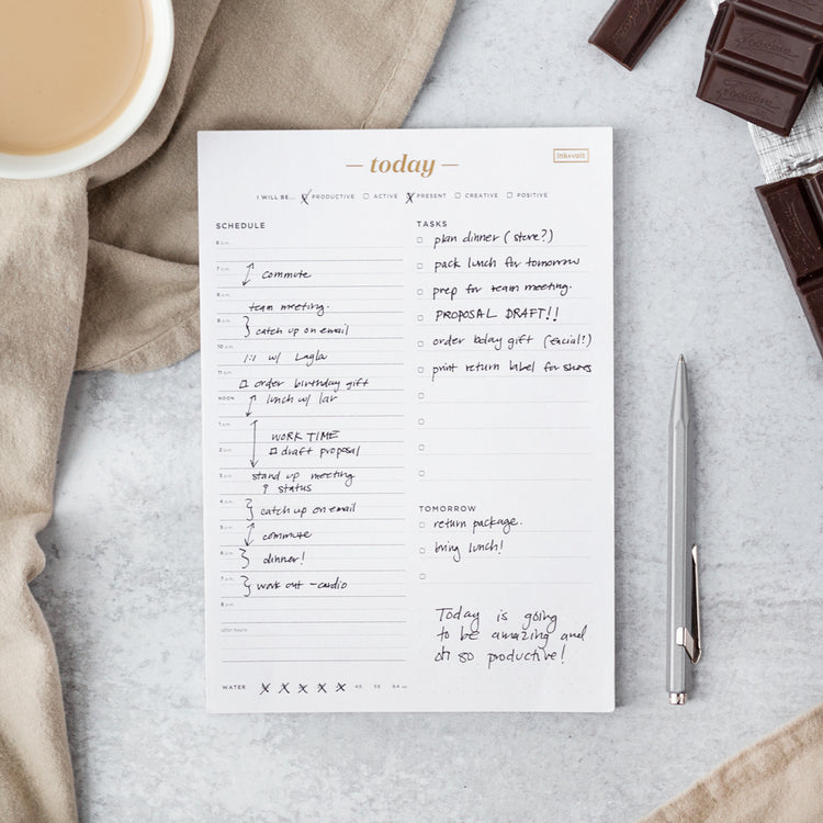 Today Organizer Pad – Ink+Volt