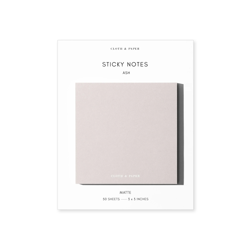 Note Neutrality Sticky Notes – Ink+Volt