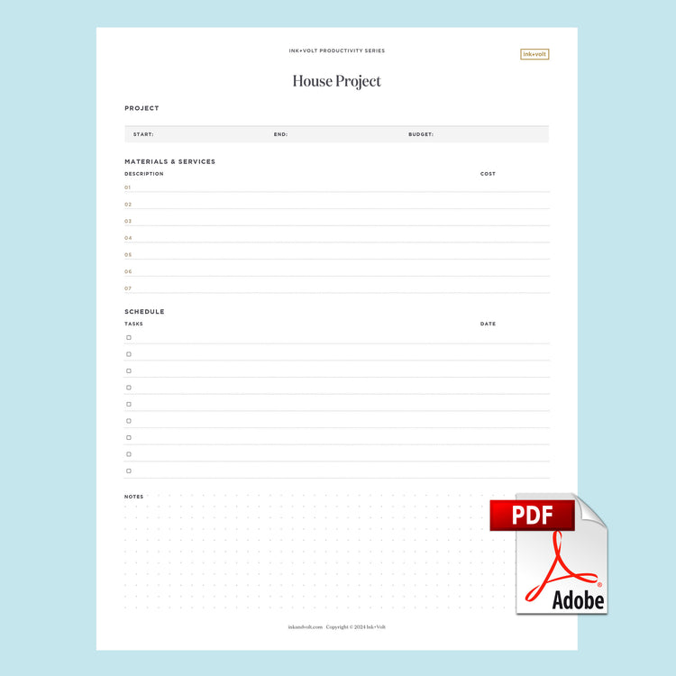 Digital Worksheets – Ink+Volt