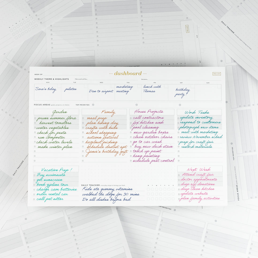 Dashboard Deskpad – Ink+Volt