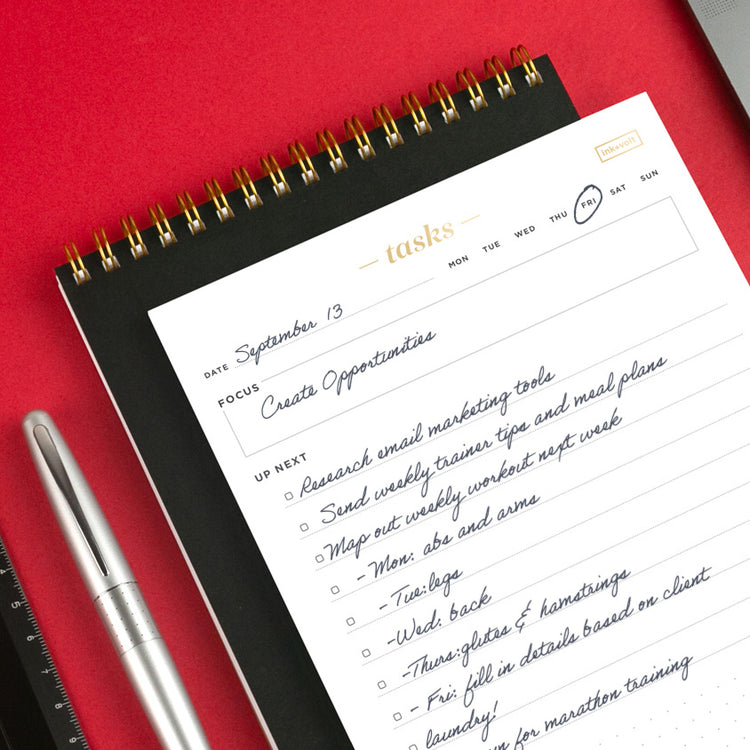 Daily Task Pad – Ink+Volt