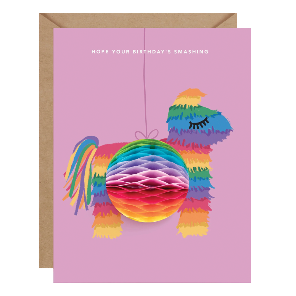 Pop-Up Card- Birthday Piñata – Ink+Volt