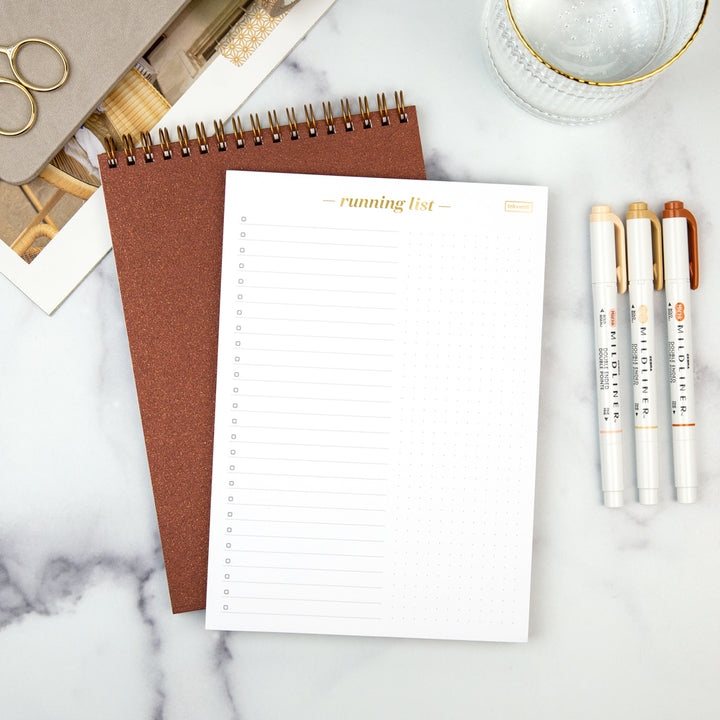 Running List Pad – Ink+Volt