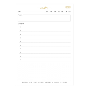 Daily Task Pad – Ink+Volt