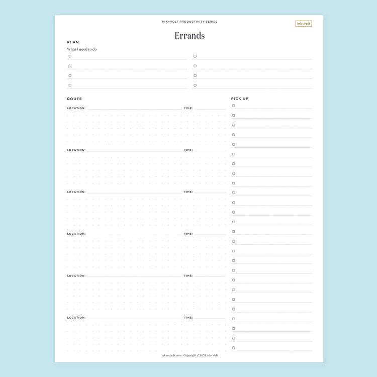 Digital Worksheets – Ink+Volt
