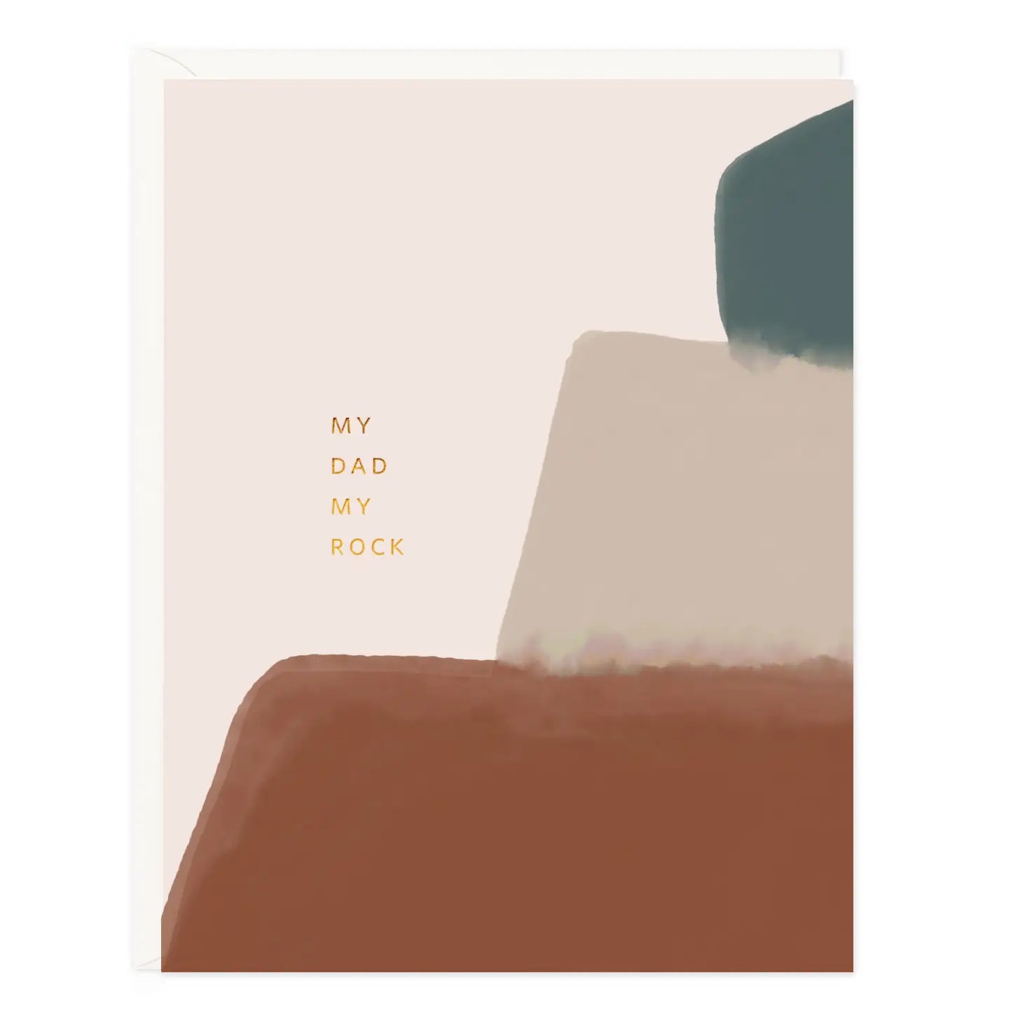 My Dad My Rock- Single Card – Ink+Volt