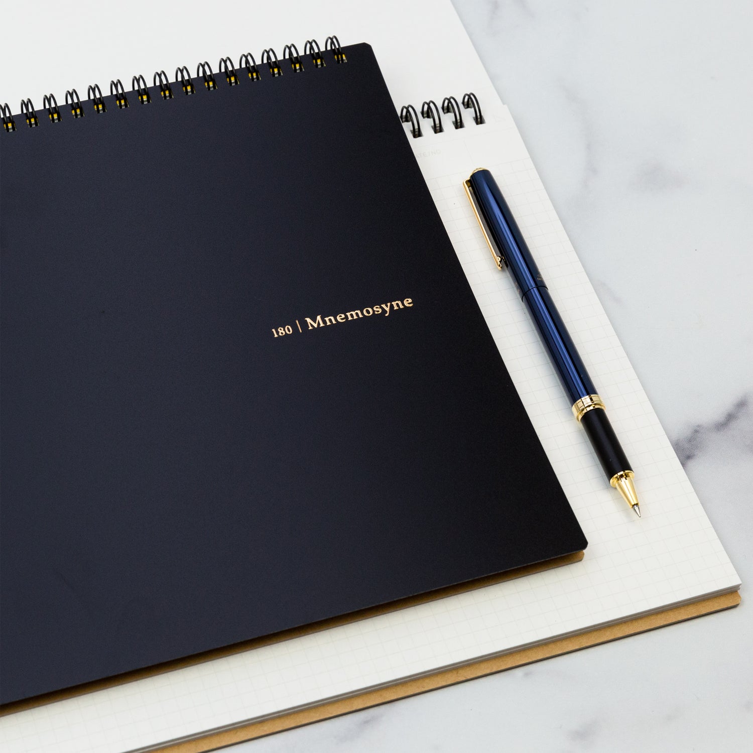 Maruman Mnemosyne A4 Grid Notebook – Ink+Volt