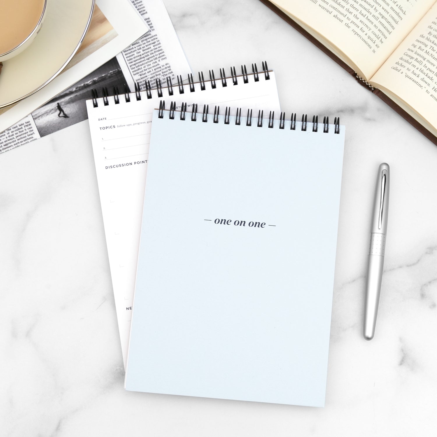 One On One Spiral Notepad - French Pastels – Ink+Volt