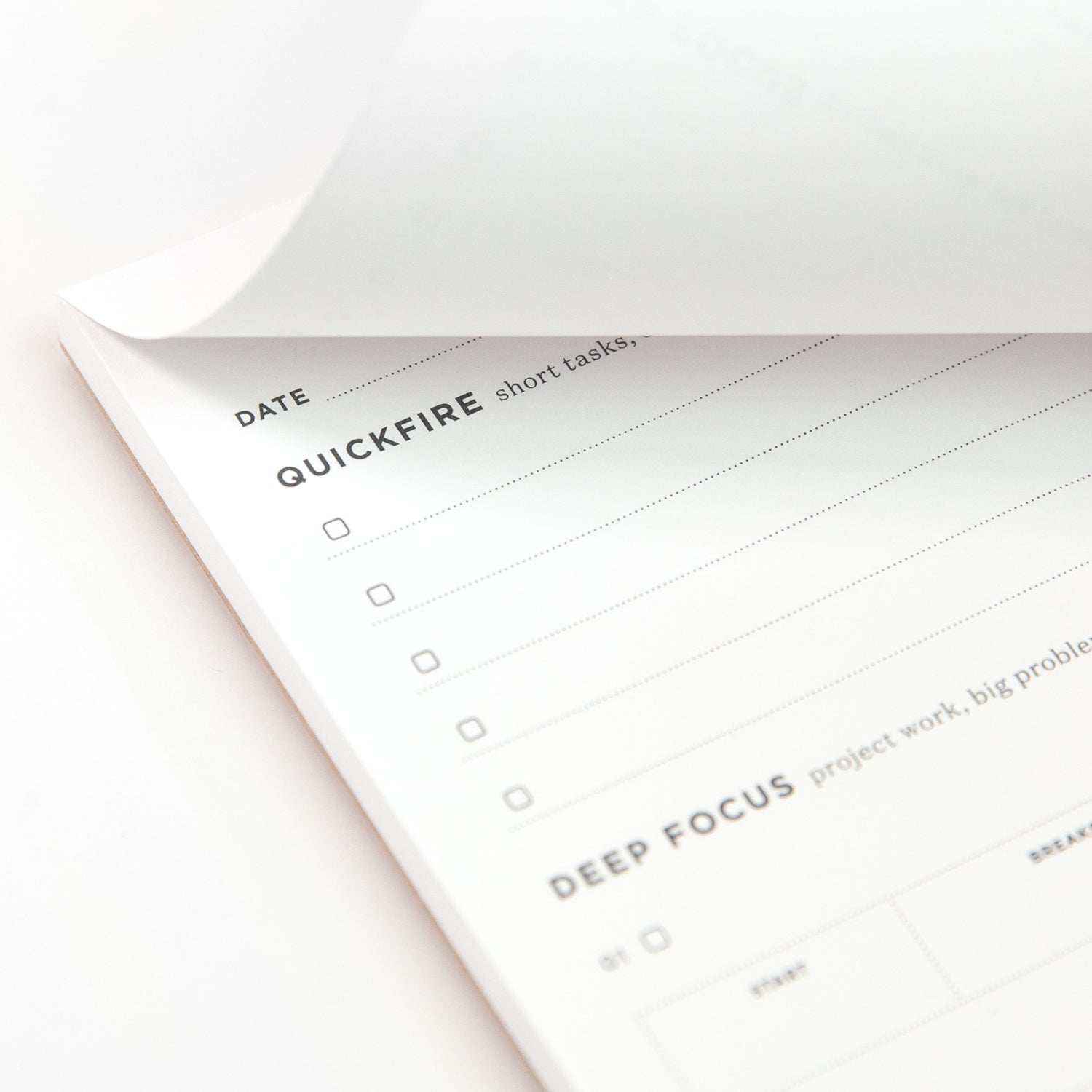 Time Manager Pad – Ink+Volt